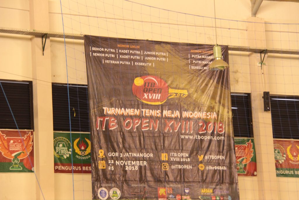 UATM ITB Menggelar Turnamen Tenis Meja Indonesia “ITB Open XVIII 2018 ...