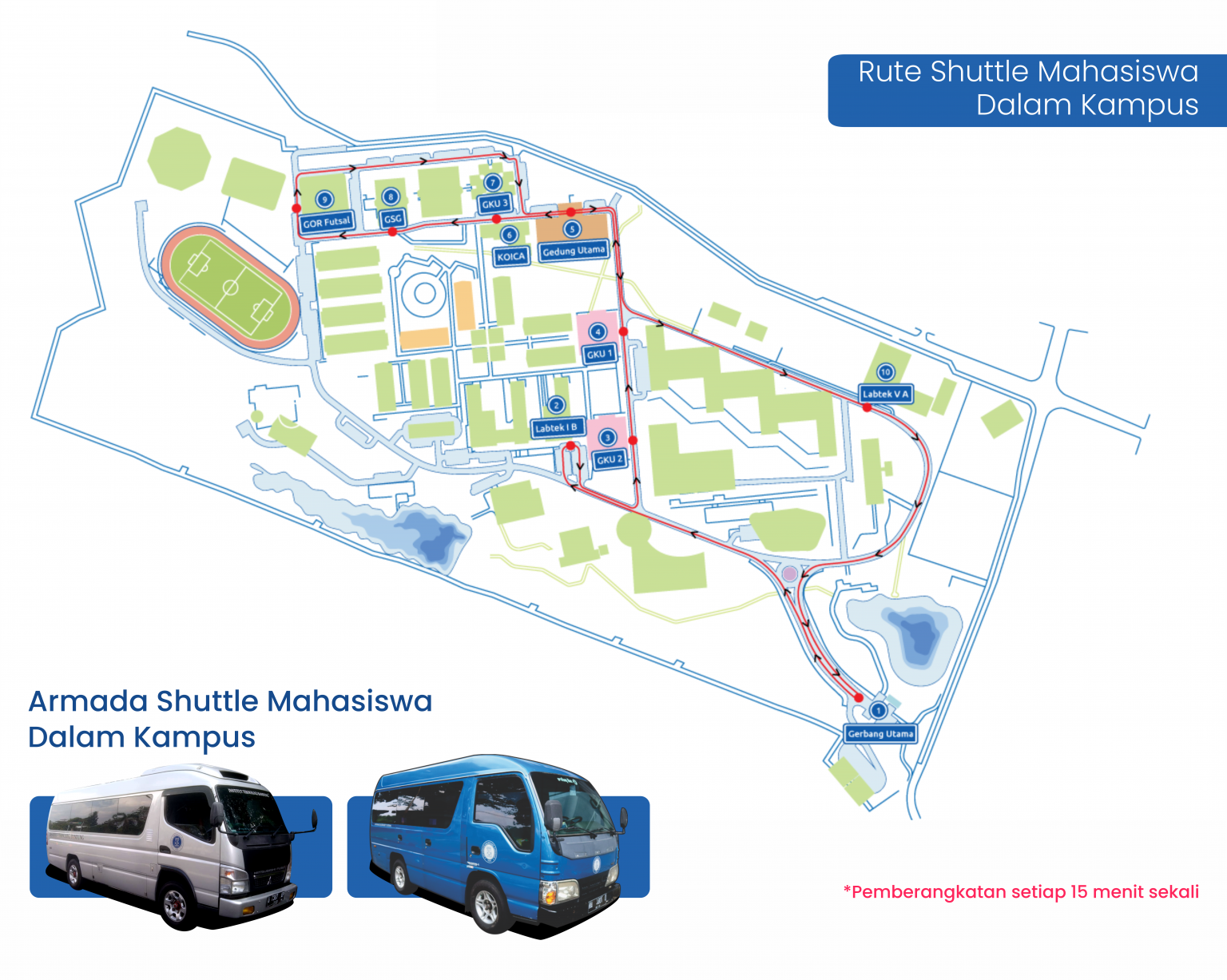 Shuttle Car Mahasiswa – Direktorat Kampus ITB